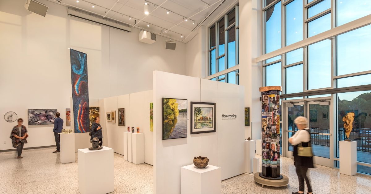 Pablo Center at the Confluence Visual Arts Gallery | Schuler Shook